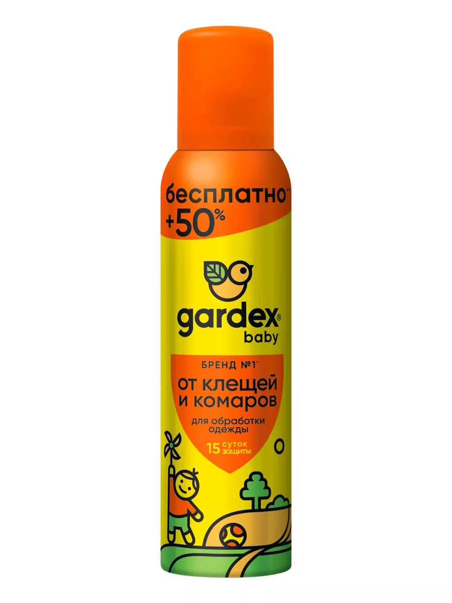 Аэрозоль от клещей и комаров