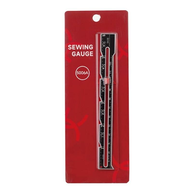 Алюминиевая линейка 6 дюймов для шитья и пэчворка, Черный - 6 дюймов