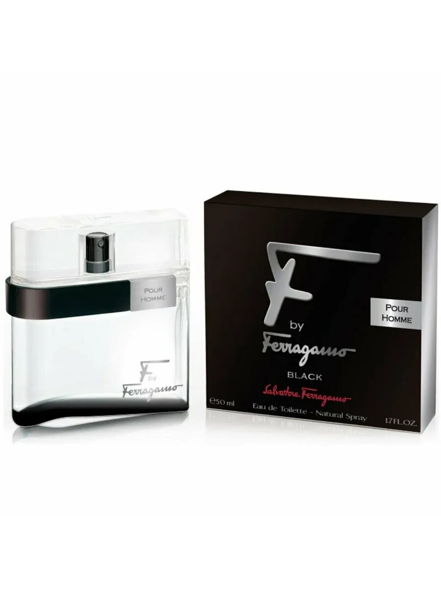 Salvatore Ferragamo F By Ferragamo Black pour homme 100 мл Туалетная вода оригинал