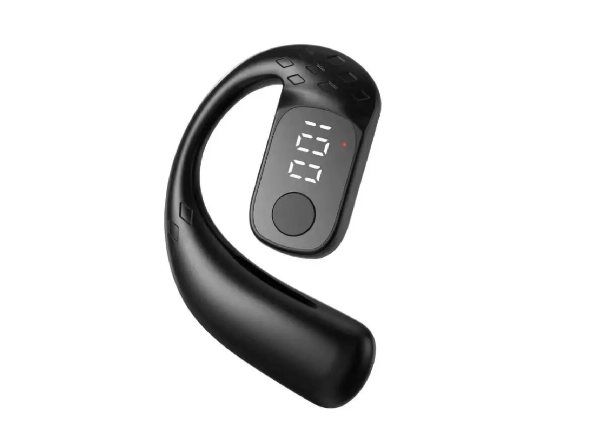 Спортивные беспроводные наушники Bluetooth 5.4 Black 1PCS