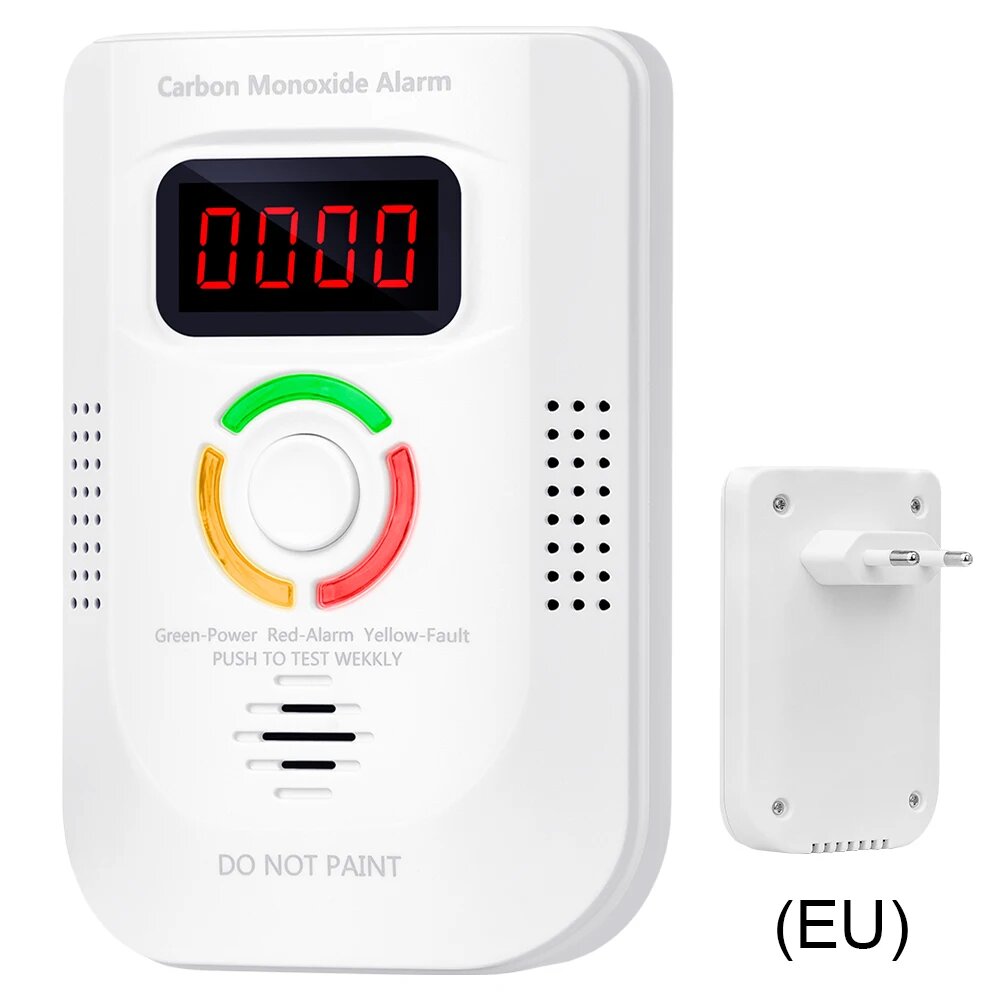 Сигнализация угарного газа EU Plug