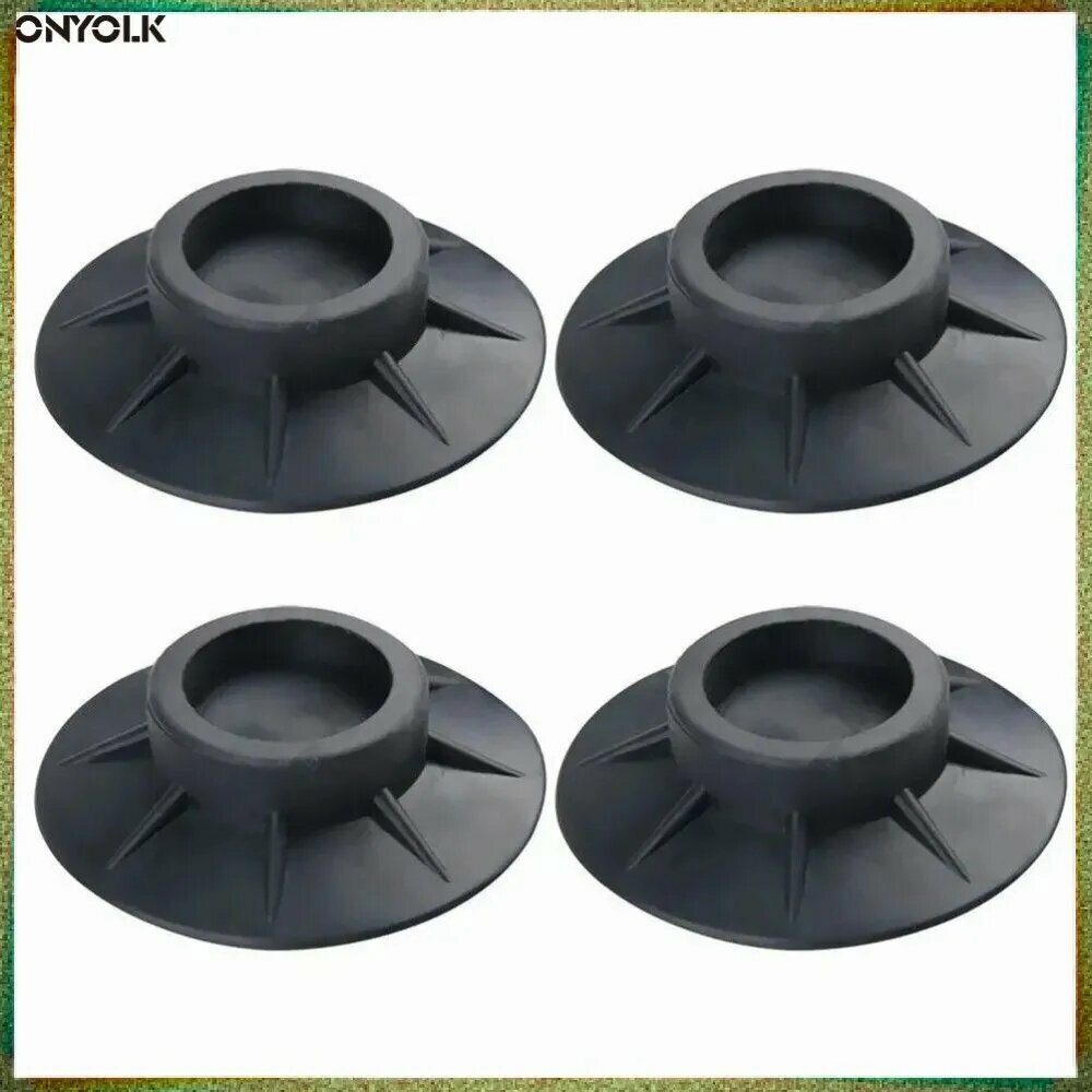 4шт резиновые бесшумные коврики для стиральной машины