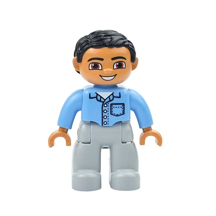 LEGO DUPLO Фигурка: Брат в синей рубашке