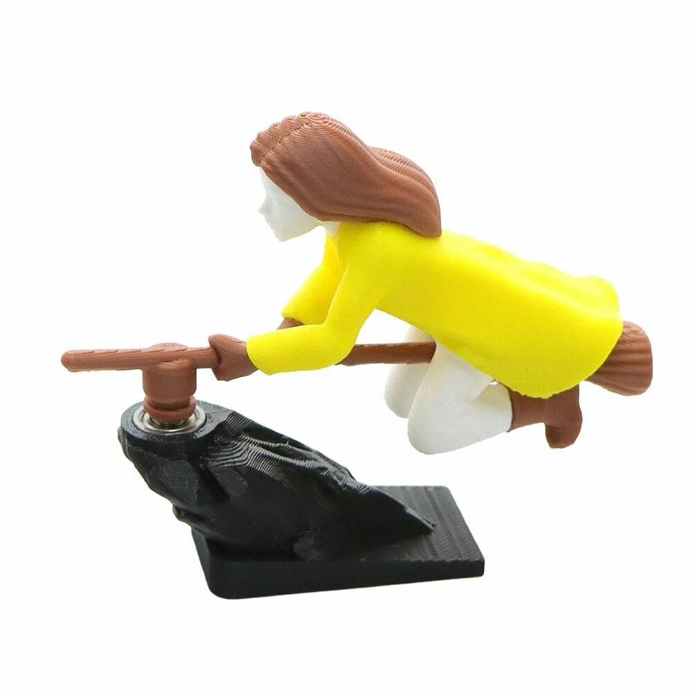 Игрушка для приборной панели автомобиля, волшебная метла ведьмы