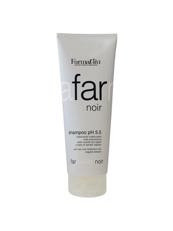 Farmavita Шампунь против выпадения для мужчин Farma Noir Shampoo pH 5.5, 250 мл
