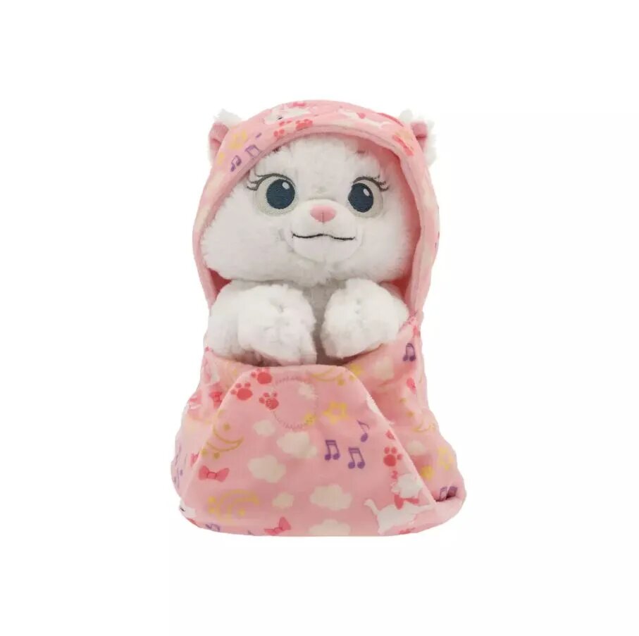 Мягкая игрушка Мари плюш в пеленке Дисней, Коты Аристократы - Marie Plush in Swaddle The Aristocats Disney Babies, 25 см