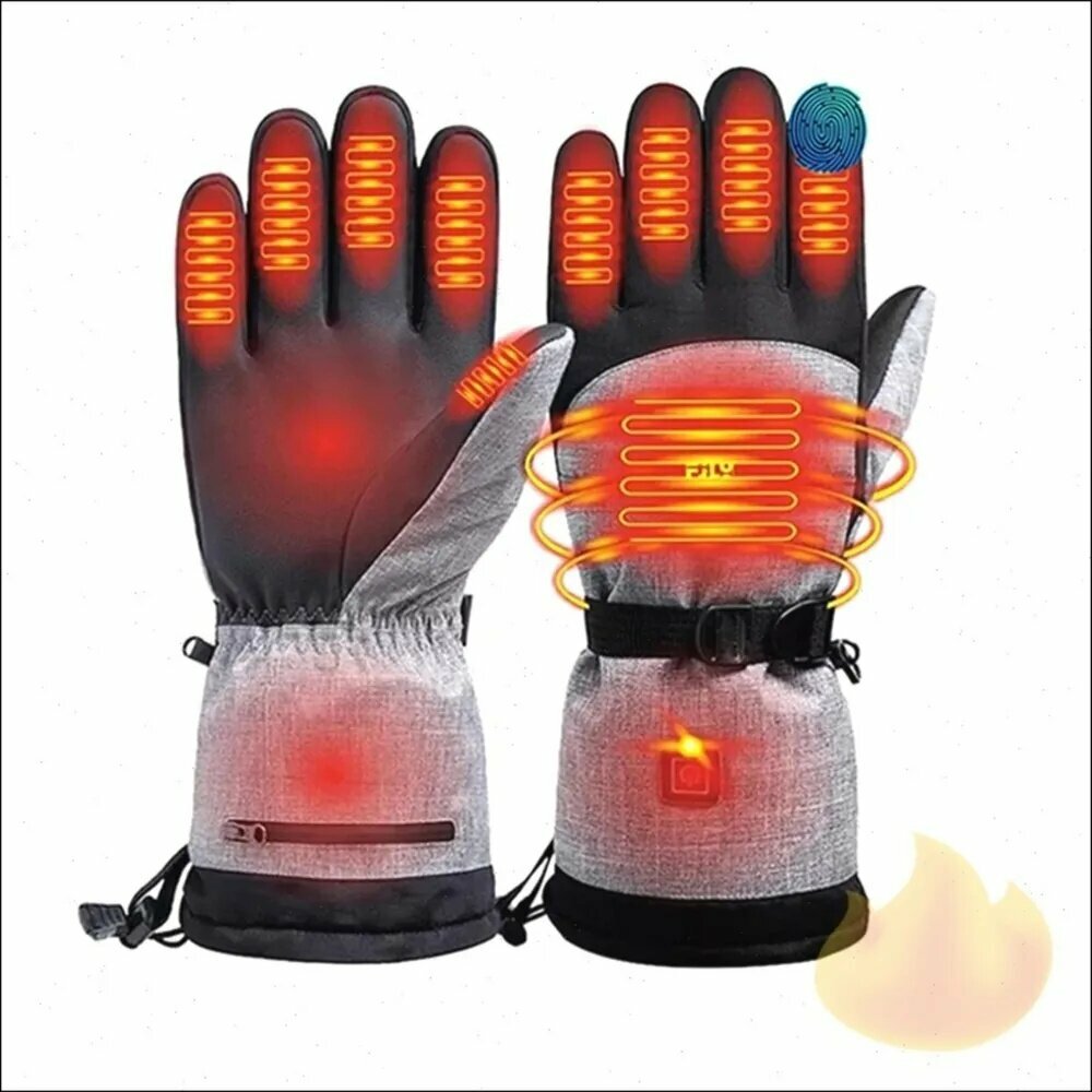 Варежки с подогревом(Источник питания, принадлежащий пользователю)
