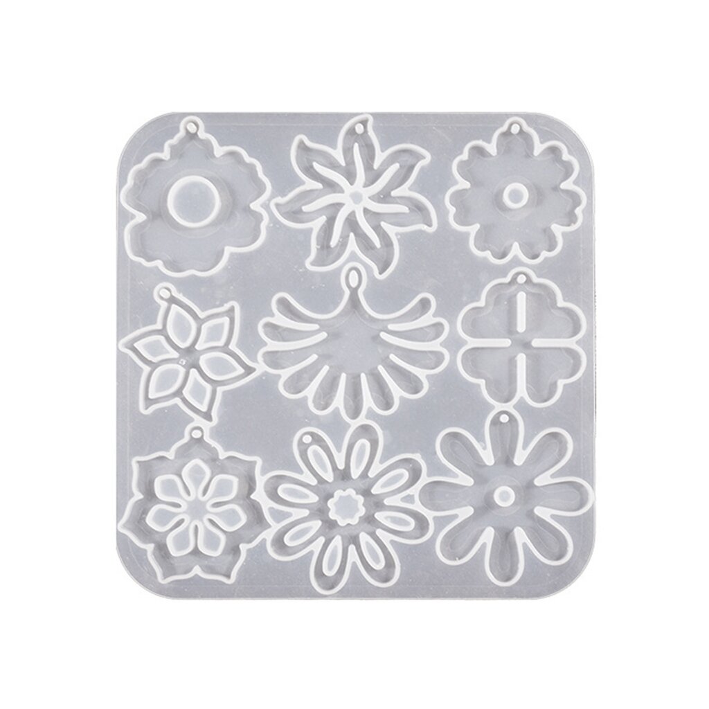 Листья в форме цветов, лепестки роз, украшения, силиконовые формы -стиль 5