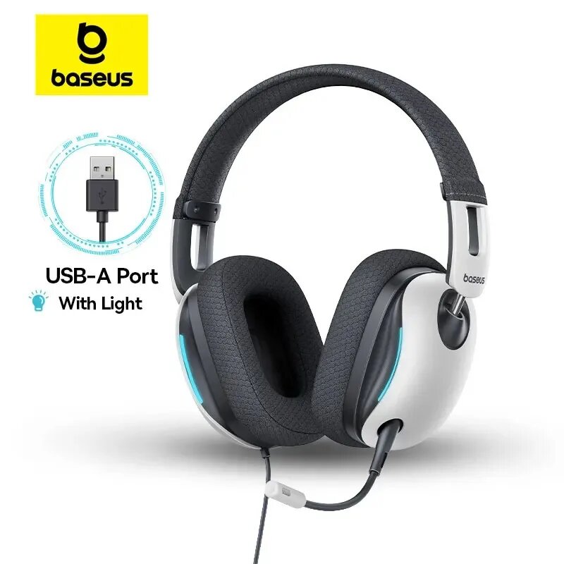 Baseus GoPlay 1 Max проводные игровые наушники 7.1 USB-A Port
