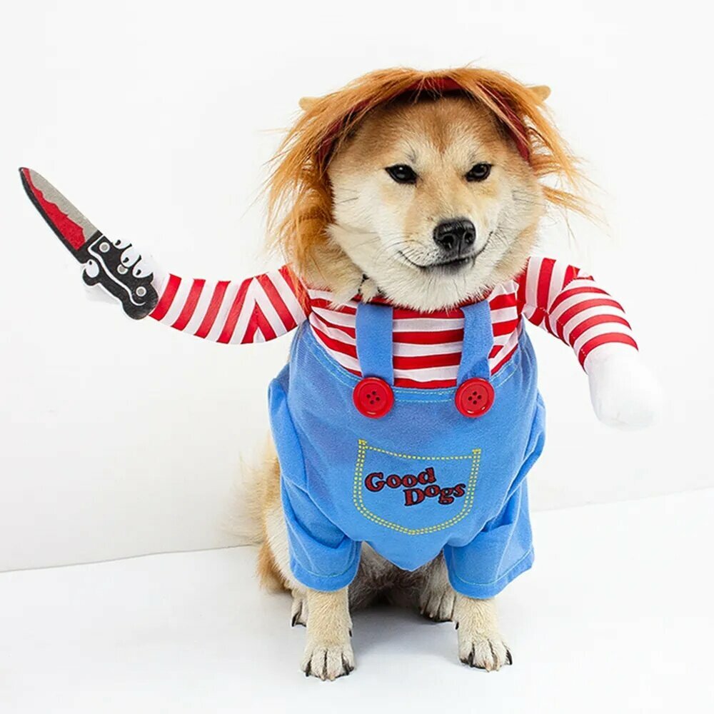 Костюм для собак на Хэллоуин, творческий образ, размер M