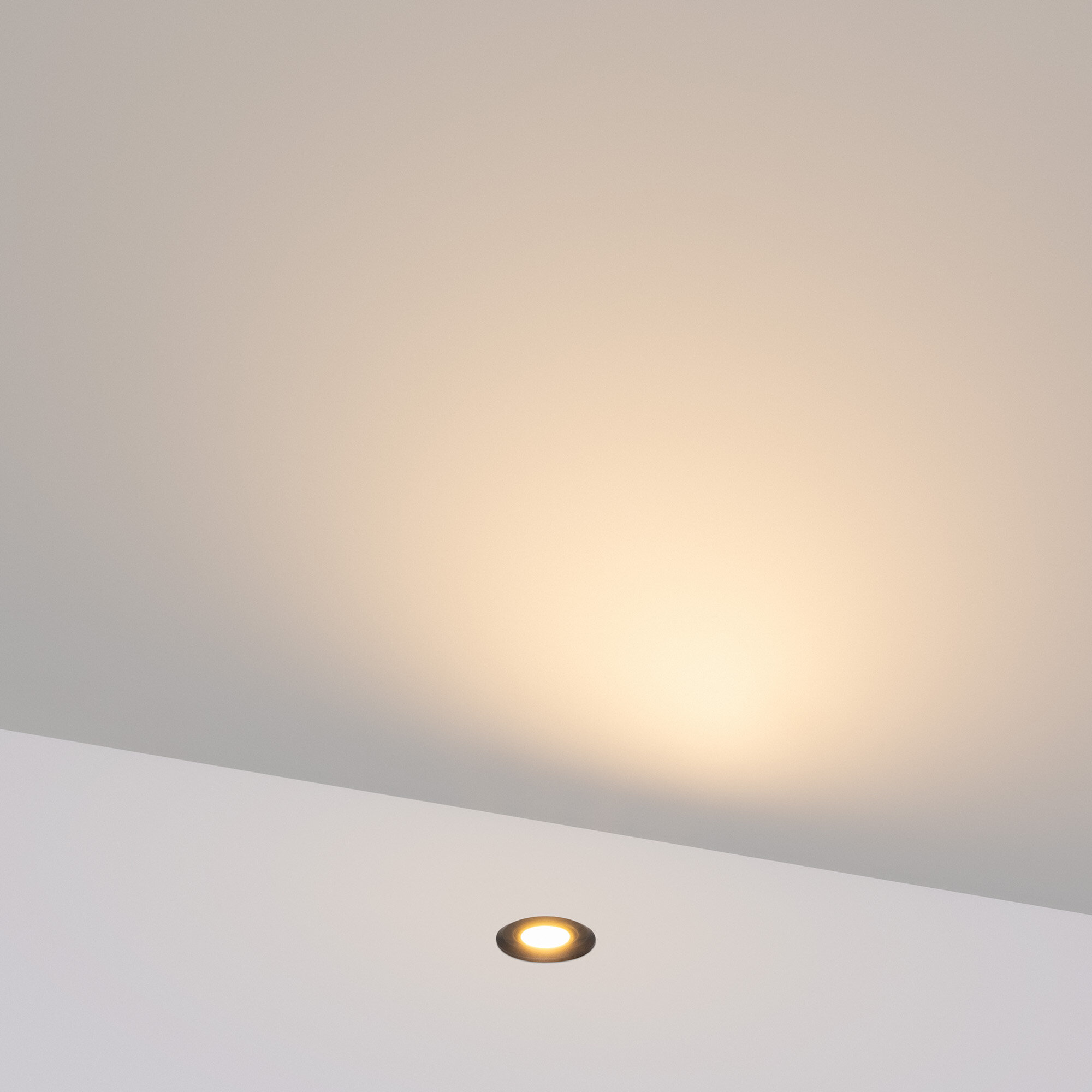 Светильник Arlight Светильник ART-PELURU-GROUND-R23-1W Warm3000 (GR, 100 deg, 24V) (Arlight, IP67 Металл, 3 года)