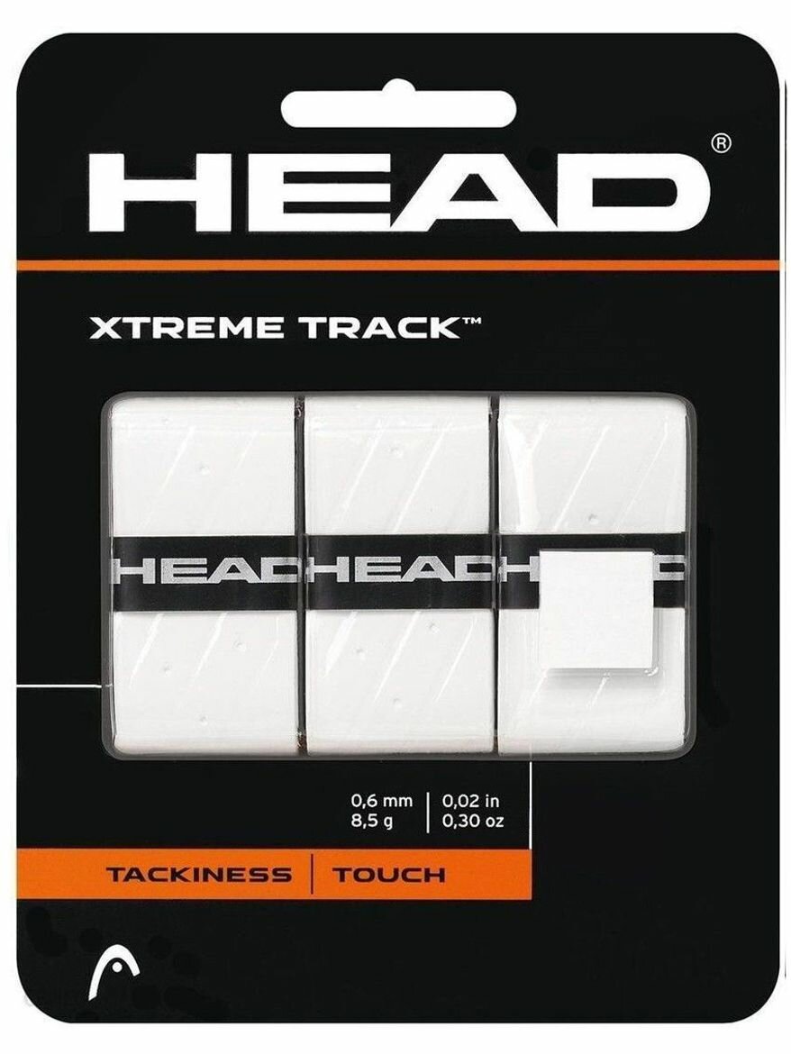 Овергрипы Head Xtreme Track Overwrap Унисекс 285124-WH WH, белый