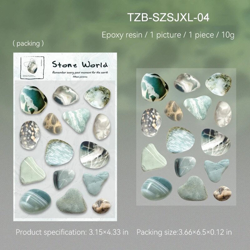 Наклейки для скрапбукинга Stone World, TZB-SZSJXL-04