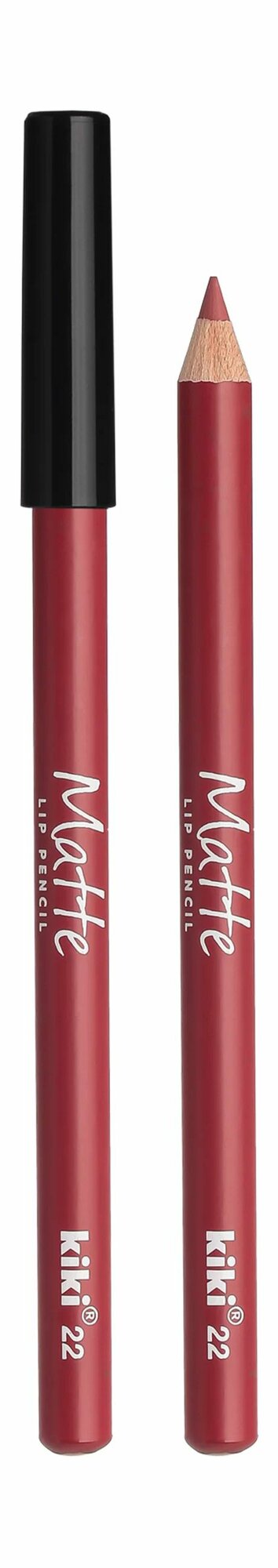 KIKI Карандаш для губ Matte, 1,1 г, 22 Карамель