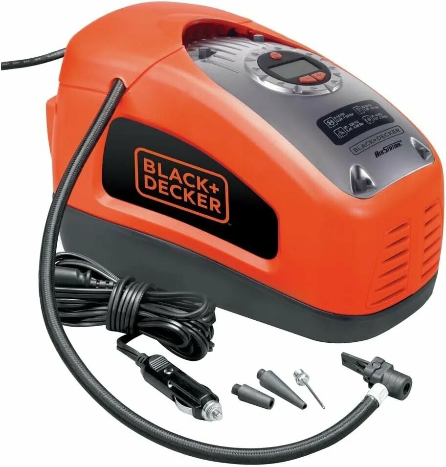 Black+Decker Компрессор Безмасляный, 90 Вт