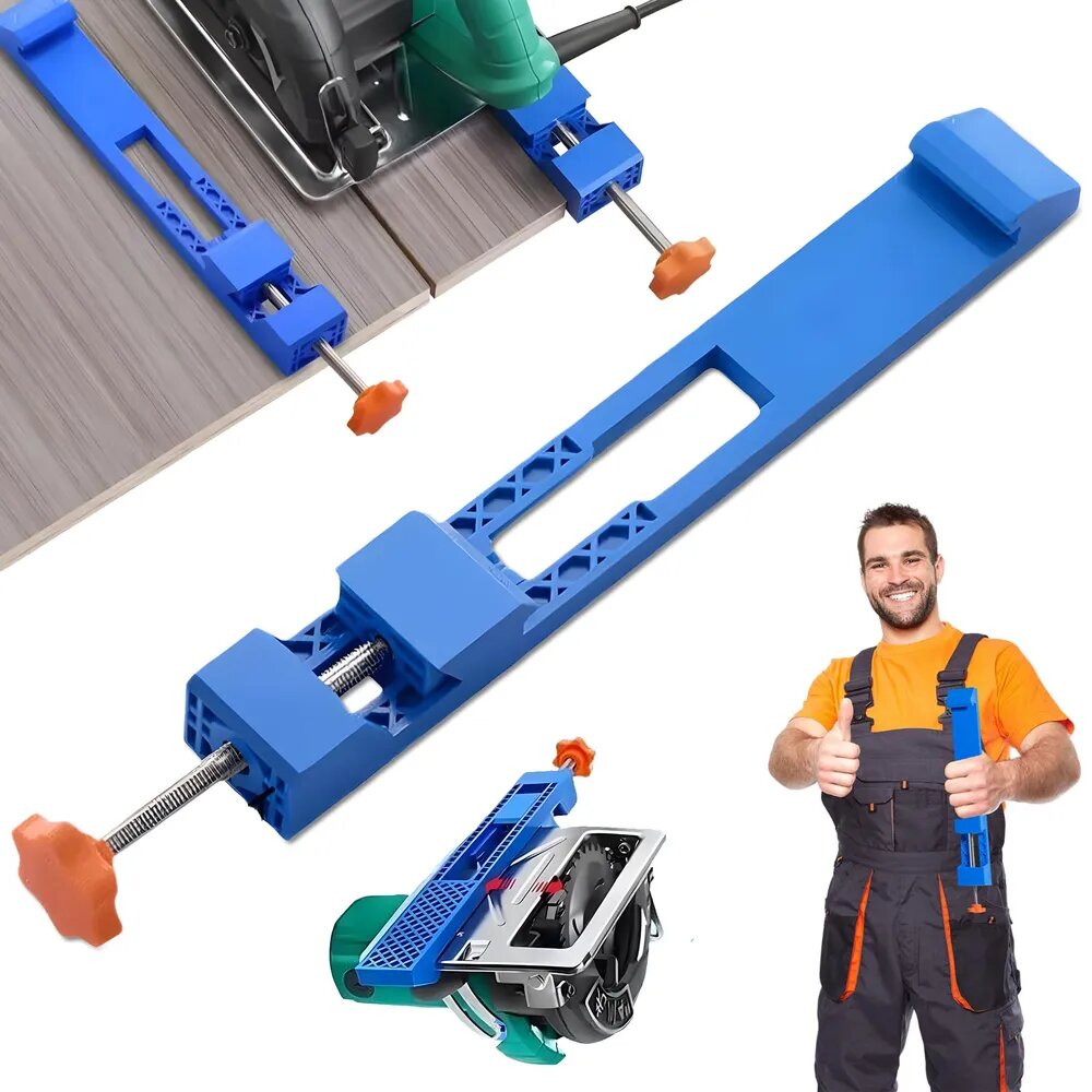 Направляющая для циркулярных пил, регулируемая, 295x40мм, ABS пластик