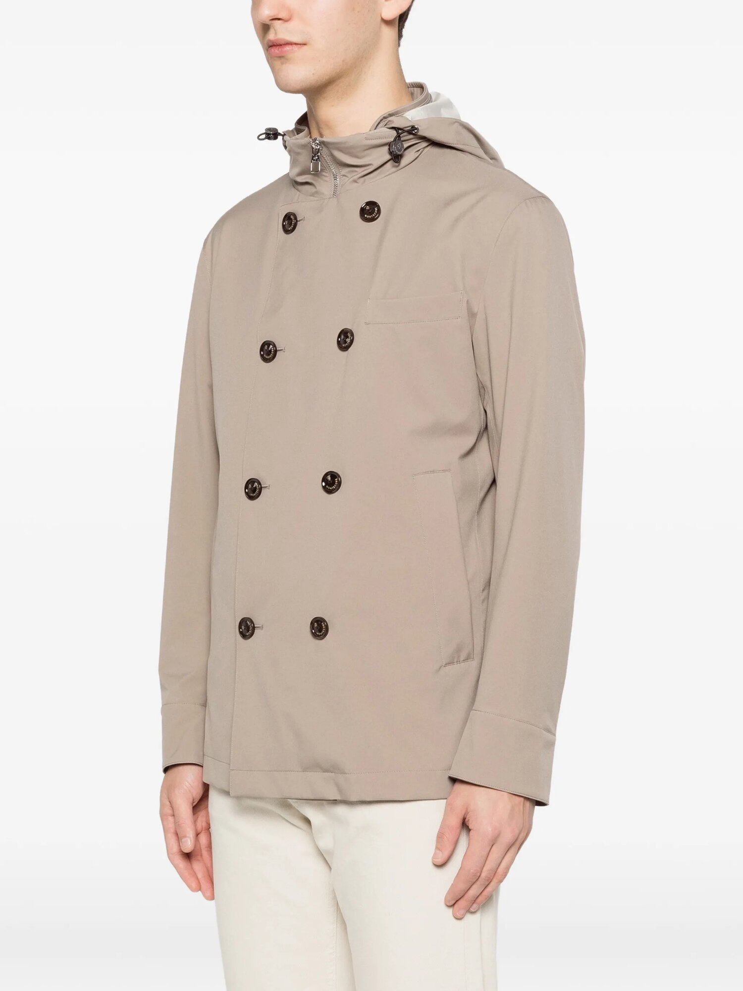 Куртка Montecore Double-breasted hooded jacket, размер 48, разноцветный — фото 1