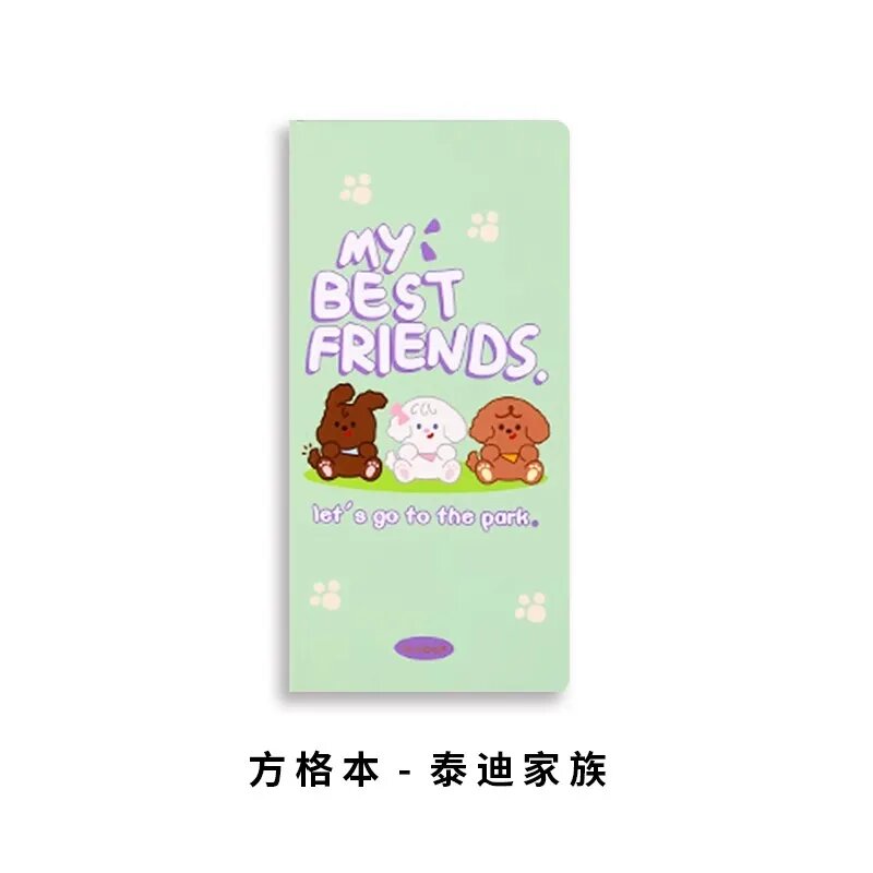 Блокнот "My Best Friends" пастельный, NO.11 (square inner)