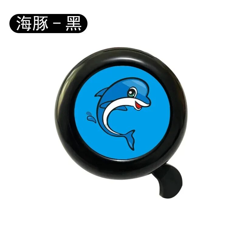 Детский велосипедный звонок с героями мультфильмов, высокий звук, креативный велосипедный баланс, горный автомобильный руль, звуковой сигнал, громкий аксессуар для украшения коляски