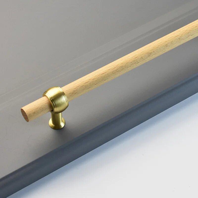 Ручка для мебели IHOMCASA Brass-Beech
