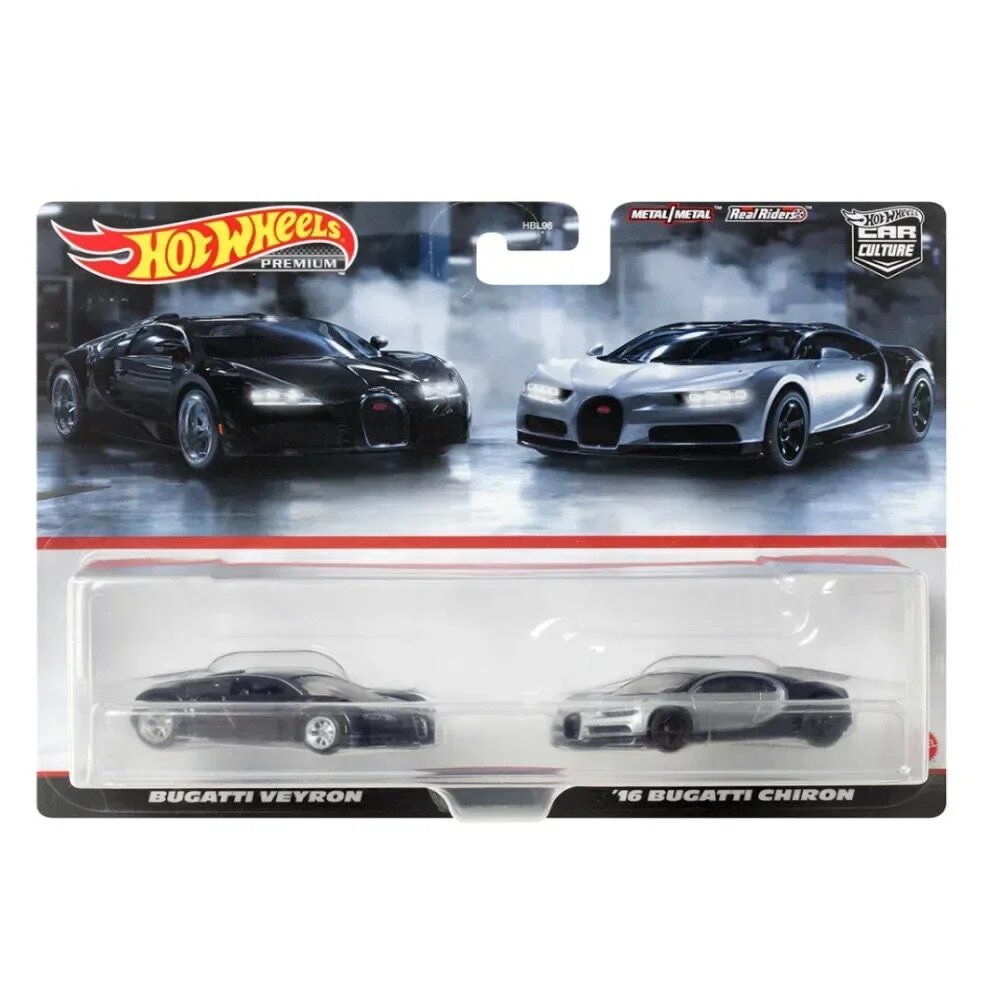 Hot Wheels Премиум Кар Коллекция 1:64 Nissan Sentra Ser Silvia Subaru Bugatti HBL96-28