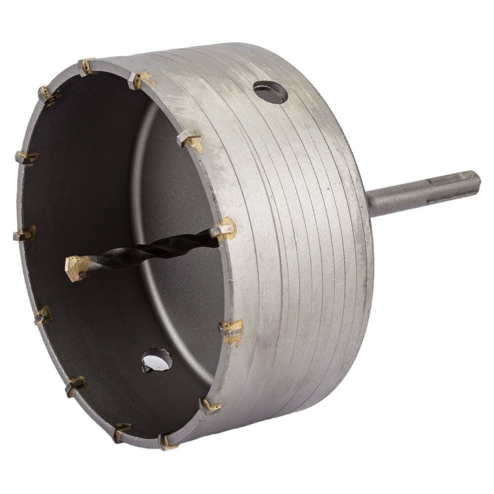 Коронка твердосплавная по бетону 130 мм в сборе с хвостовиком SDS+ 110 мм Резолюкс 62130