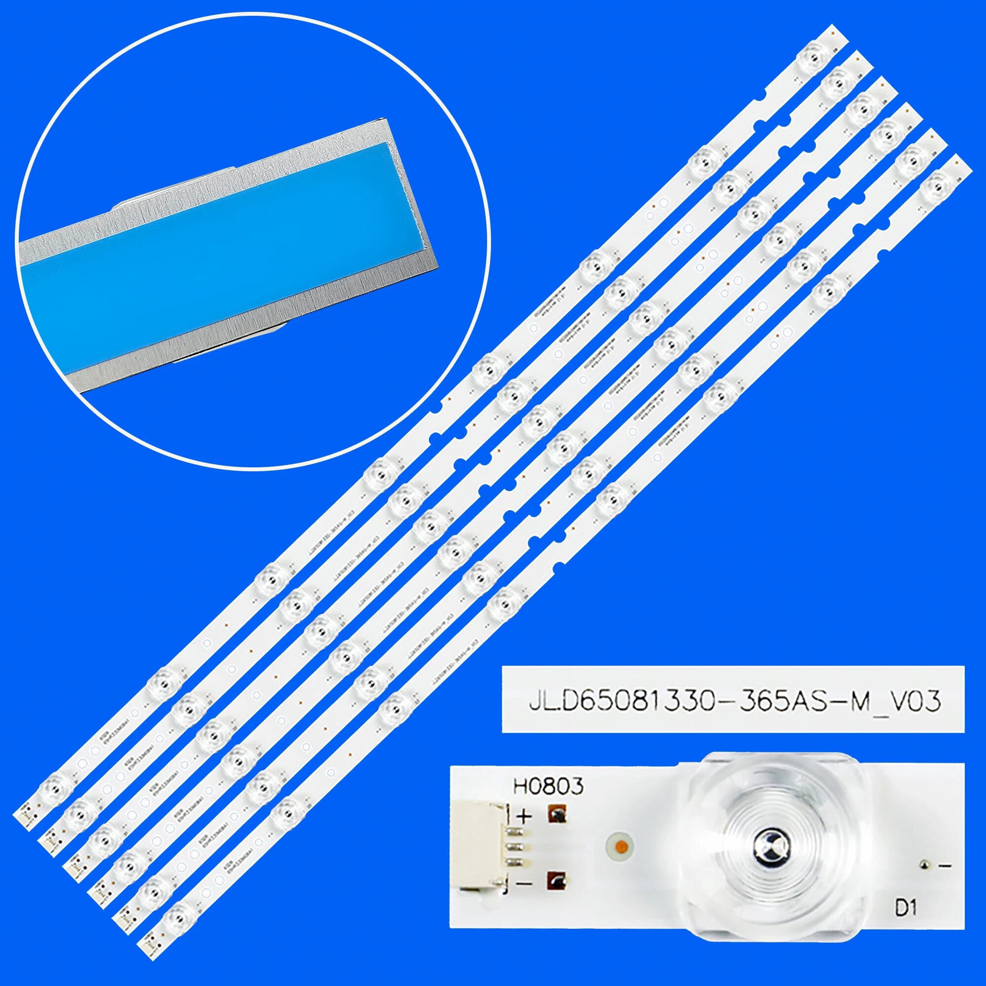 Светодиодные полосы подсветки для TCL 65S421 65S425TACA 65S4LEAA 65S425 65EP644 65EP685 65UE6400