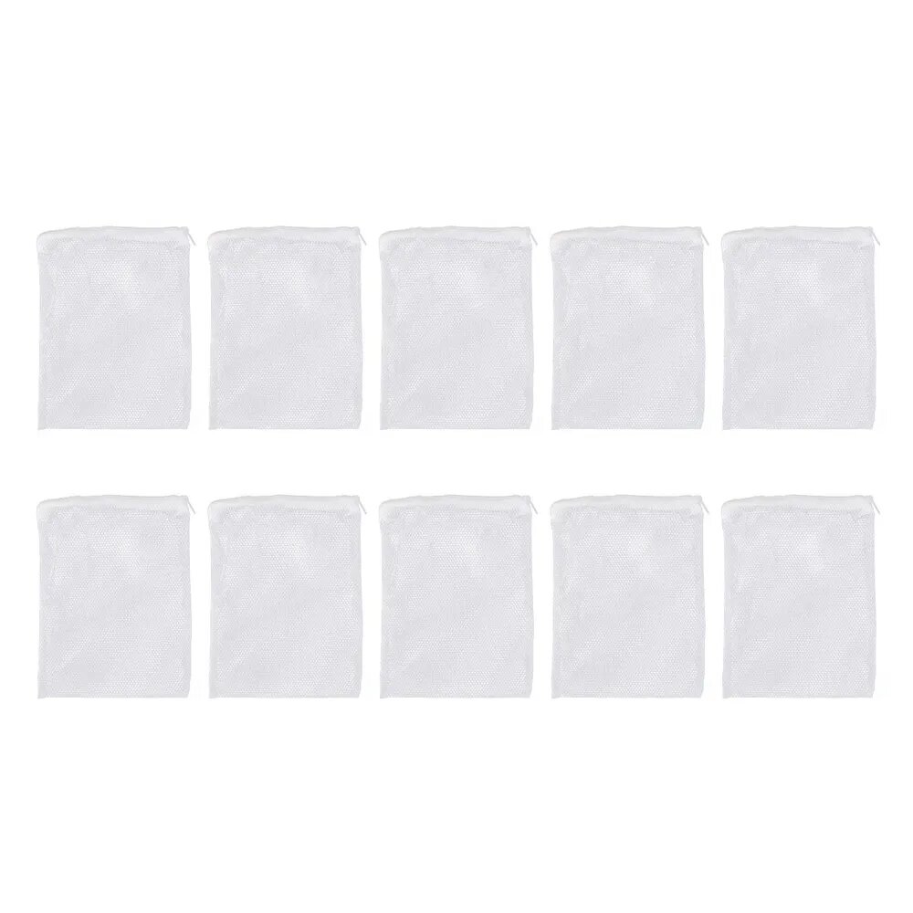 Нейлоновые мешочки на молнии для фильтрующих материалов, 20x30 см, 10 шт