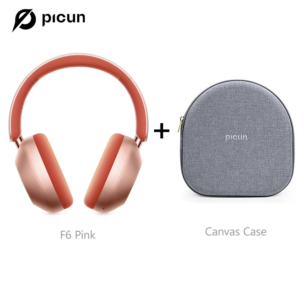 Picun F6 беспроводные наушники с шумоподавлением Pink