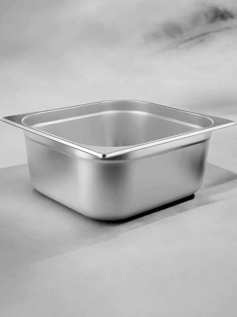 Гастроемкость GN 2/3 Prohotel, из нержавеющей стали, 32,5x35,4x15 см