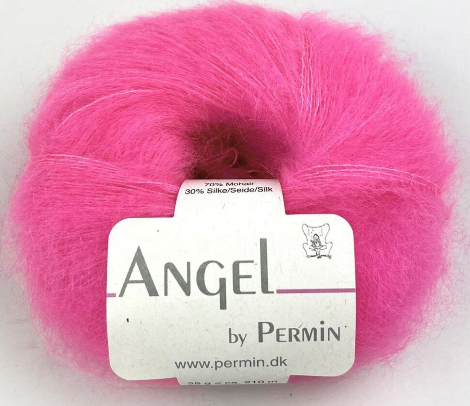 Пряжа #884100.884135 Angel 25 г 210 м Permin