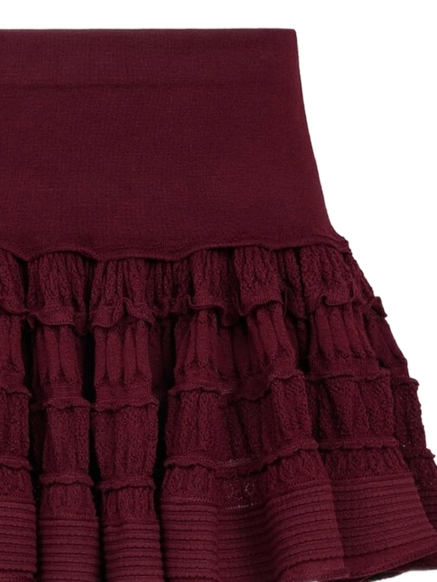 Юбка Alaia, размер 40, red — фото 1