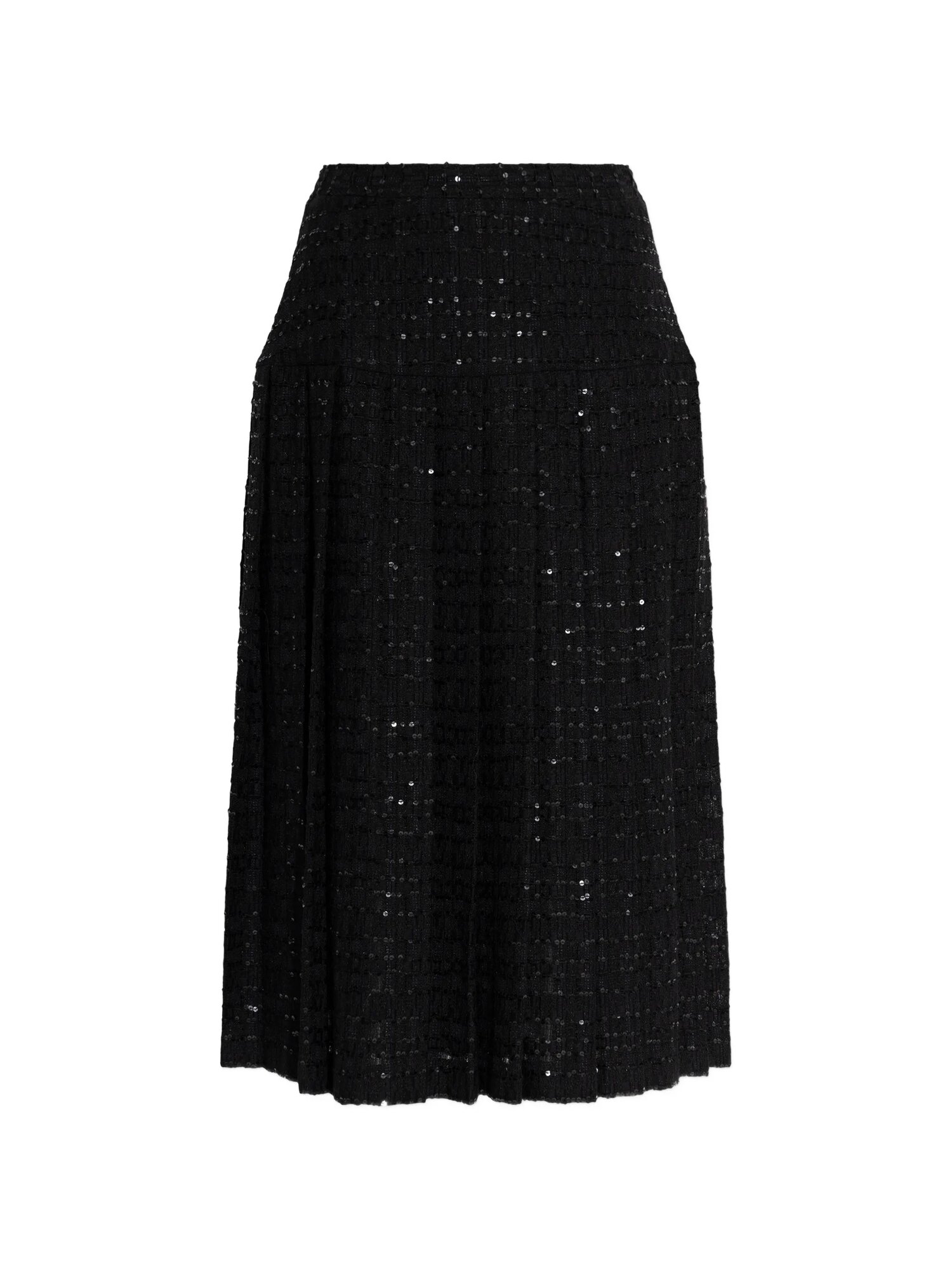 Юбка Sequin slit skirt