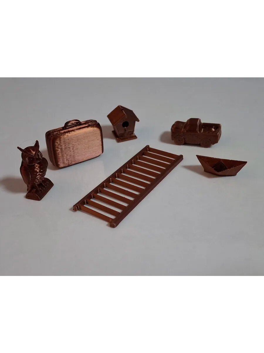 Набор миниатюр - 6 шт, для ватной игрушки