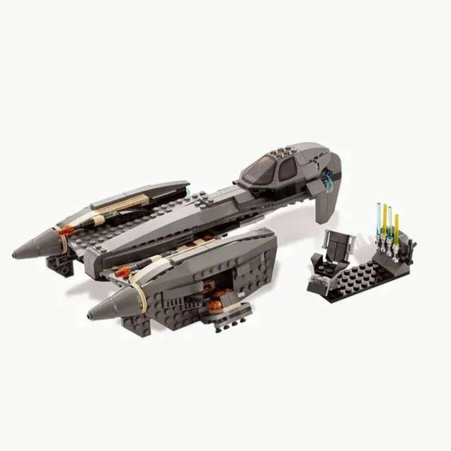 MOC Генерал Гривусский звездный истребитель 454 детали Star Wars Конструктор из металла для детей