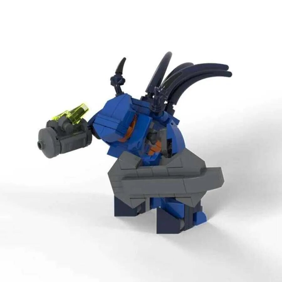 MOC Space Battle Hunter набор строительных блоков из пластика для детей 6+