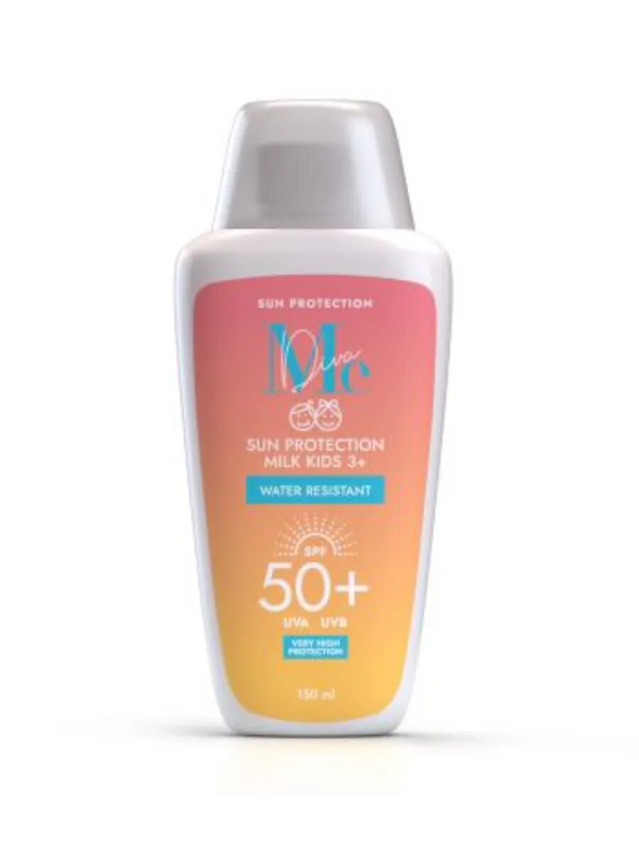 Mediva Молочко для тела детское солнцезащитное, SPF50, молоч