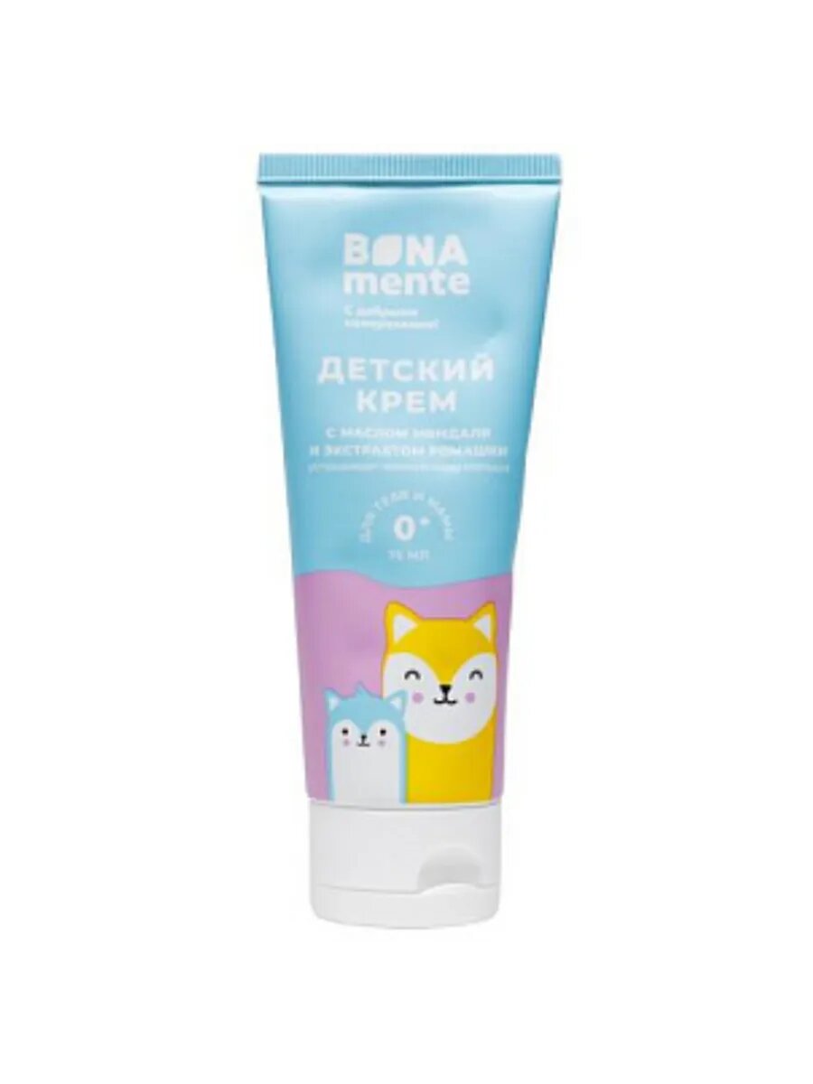 Bona Mente Крем детский с маслом миндаля и экстрактом ромашк