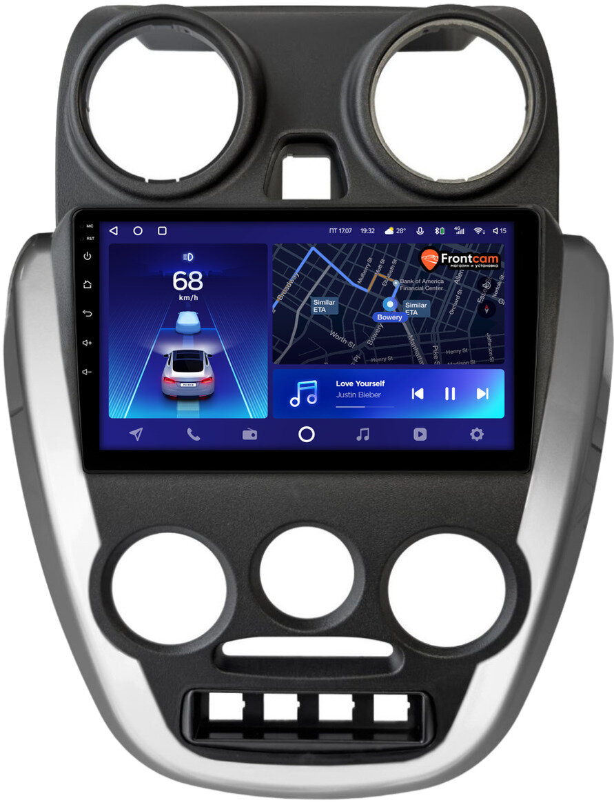 Штатная магнитола Lada Granta, Granta Sport 2011-2018, ВИС 2349 2013-2017 (серебряная) Teyes CC2 PLUS 6/128 9" RM-9-0751 Android 10 (4G-SIM, DSP, QLed