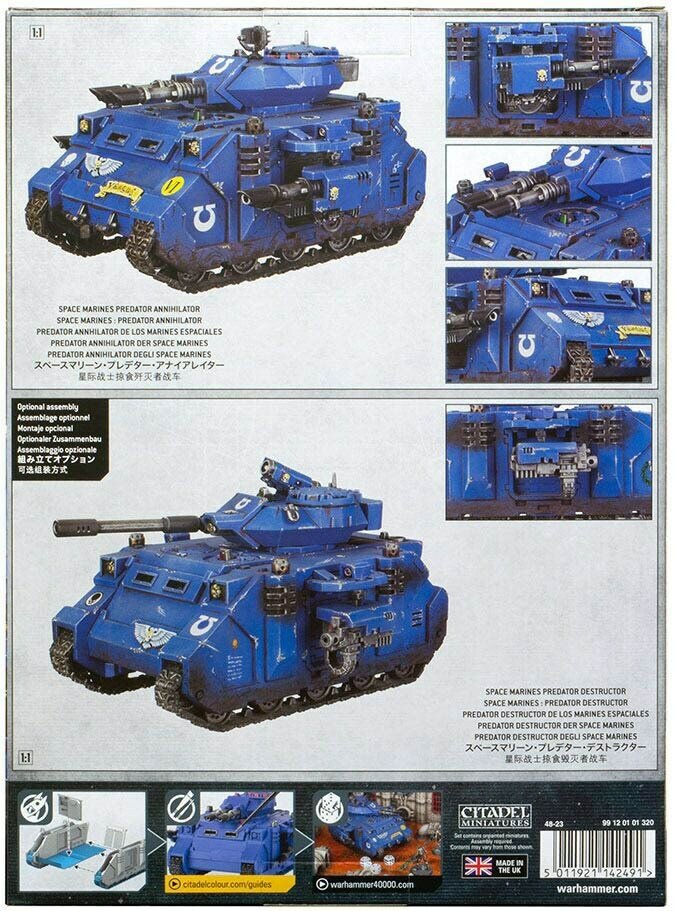 Набор миниатюр Predator Warhammer 40000 - 1 Миниатюра — фото 1