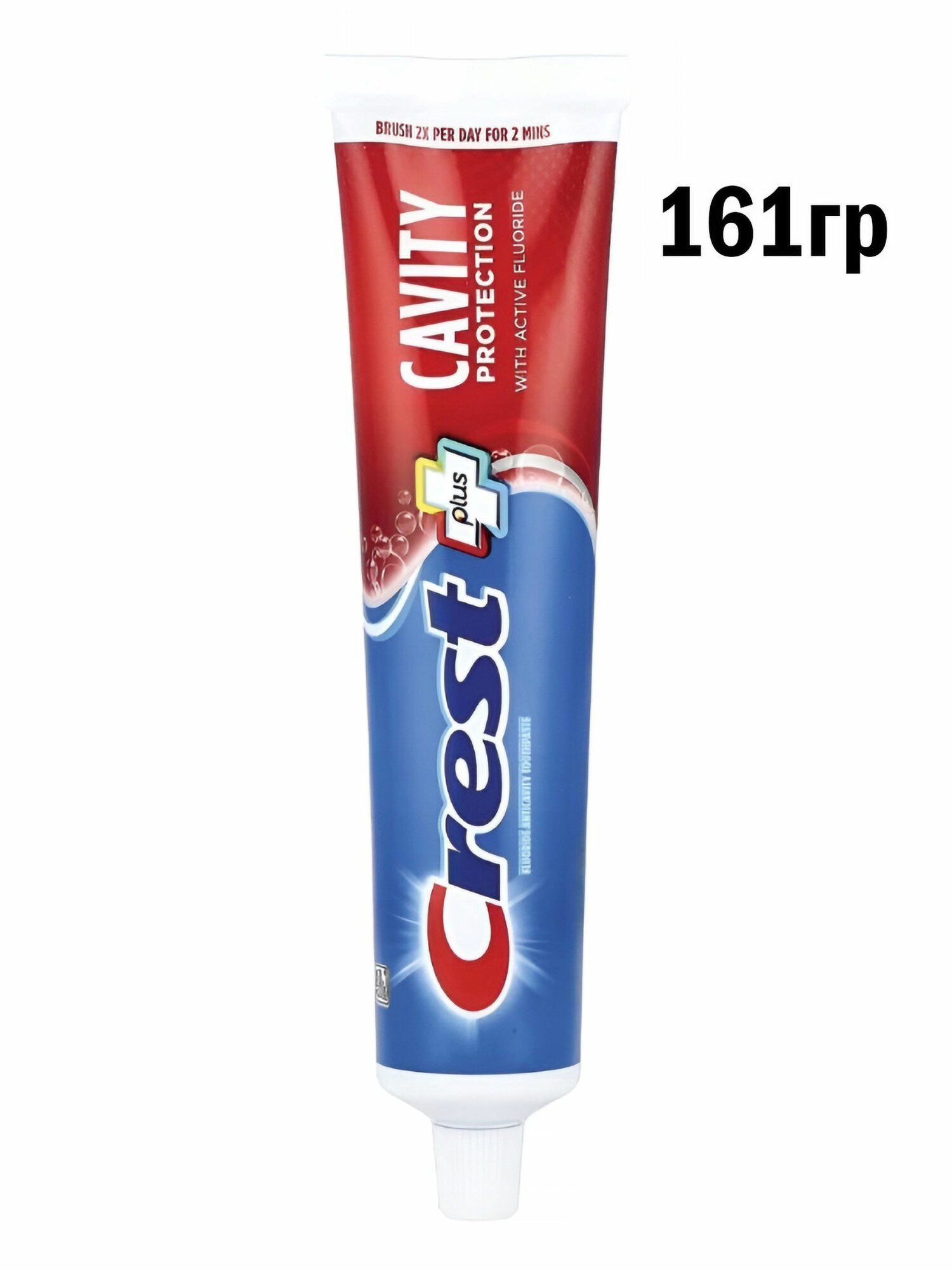Crest Cavity Protection зубная паста с фтором очищение зубов защита эмали и свежесть дыхания ежедневный уход 161 г