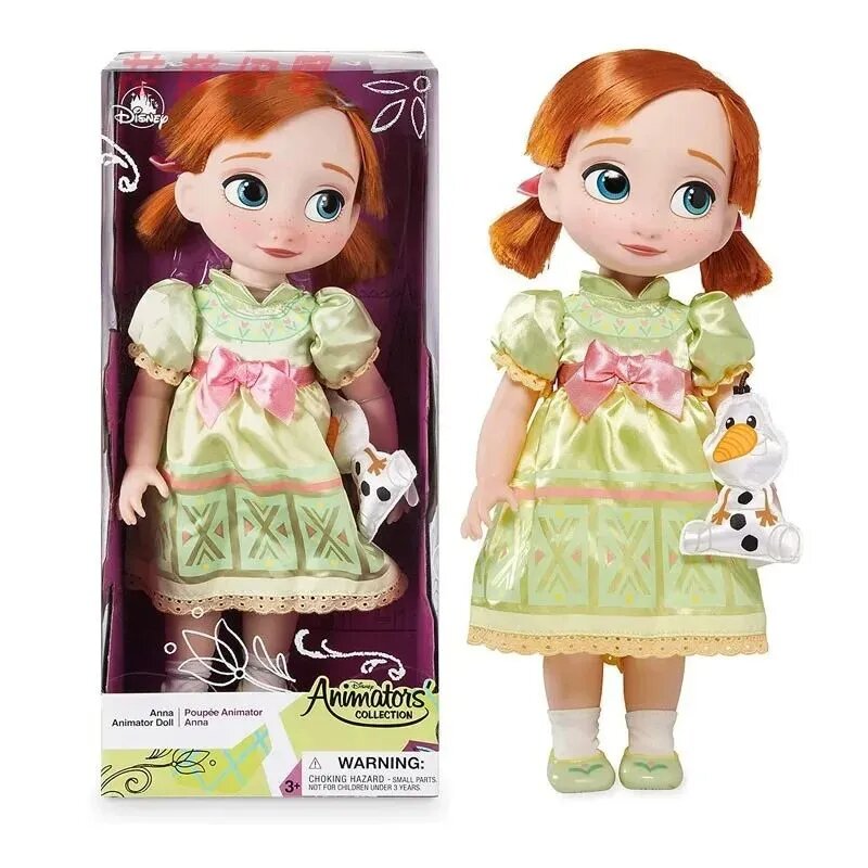 Disney Animators Collection Anna Кукла-принцесса Белый 30 см 1 шт.
