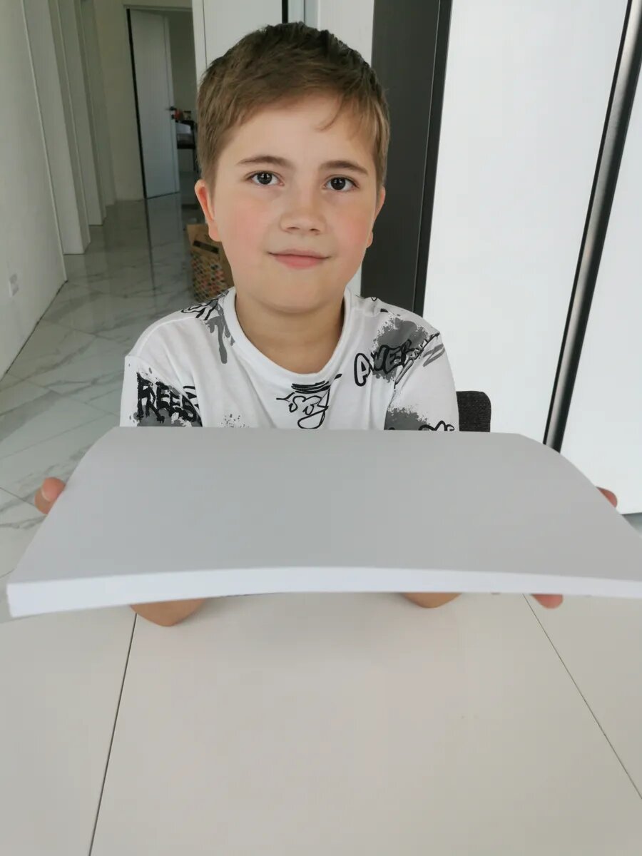 Бумага для принтера белая плотная листы а4 160гр. 100л. офсетная матовая — фото 1