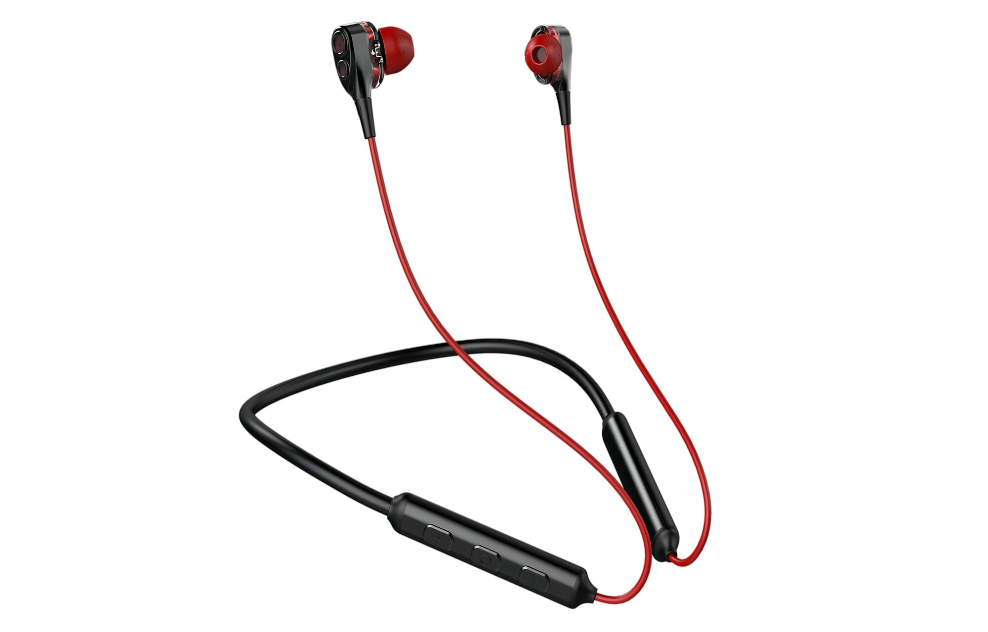 Беспроводные наушники унисекс UiiSii модель 6658310 BN28 Black Red