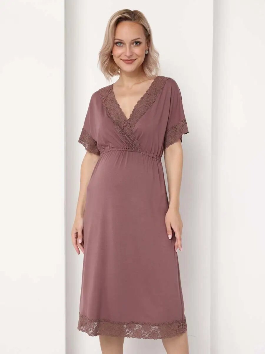 Сорочка для кормящих мам Любимый бренд. Качественная одежда.