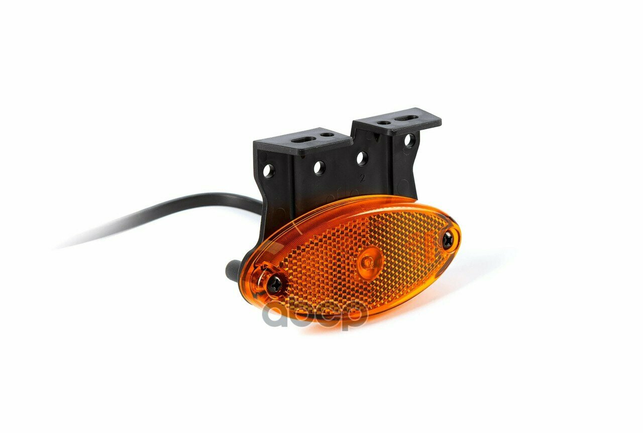 Фонарь габаритный! LED овальный желтый 102x45, на кронштейне с кабелем 0.5м Kogel Fristom арт. FT061ZKLED