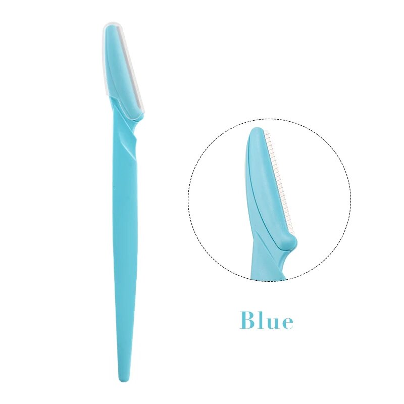 Пластиковый триммер для бровей Blue