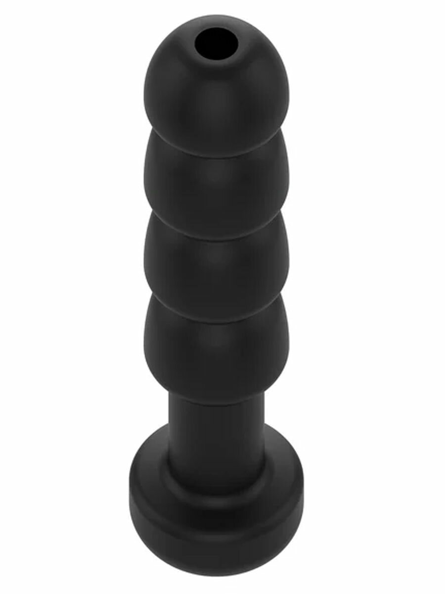 Мужской силиконовый гибкий стимулятор уретры со сквозным отверстием, 5см