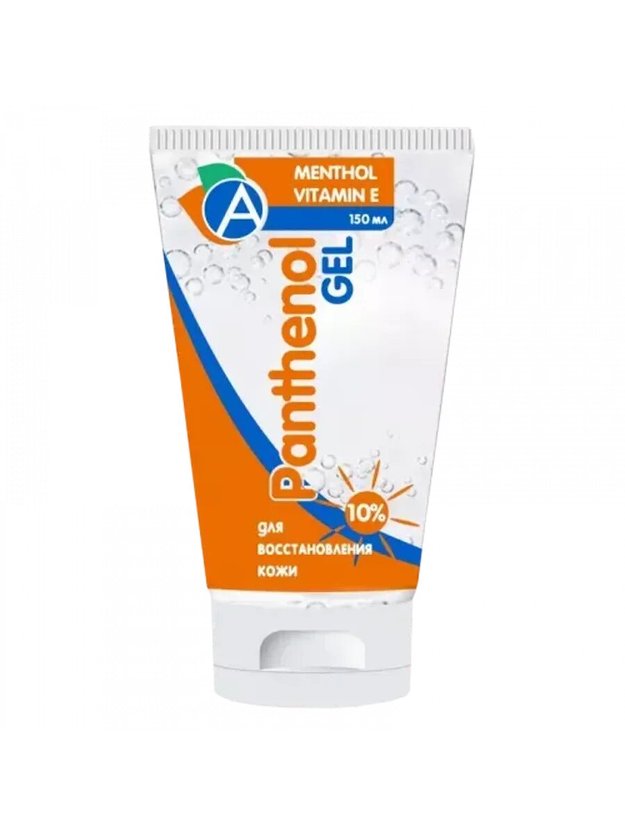 Пантенол гель с Ментолом и витамином E, 10%, гель, 150 мл, 1