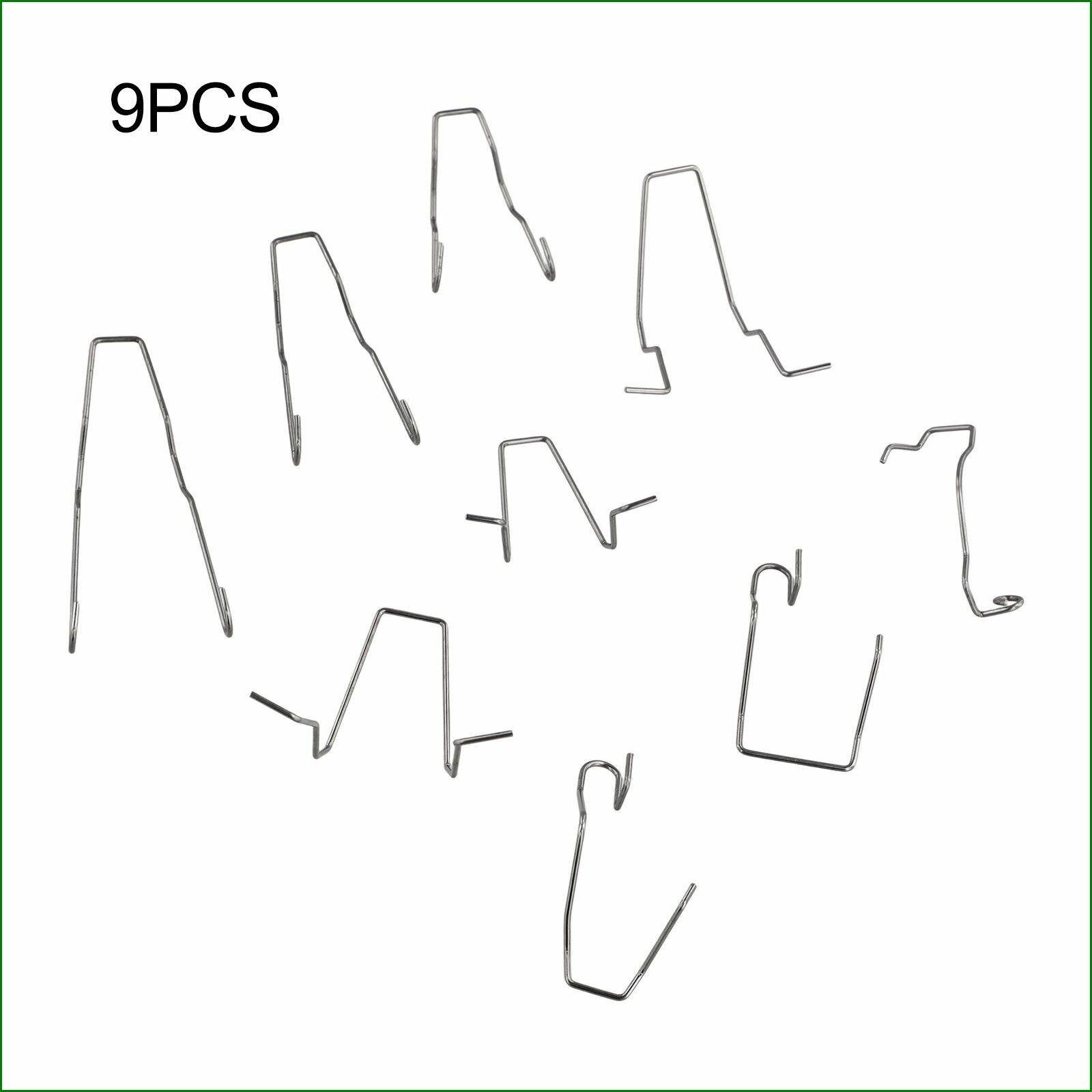 Эксклюзивный пружинный фиксатор для ламп H1 H3 H4 H7, интегрированный в патрон ближнего света автомобильной фары, набор 6 9 или 12 штук